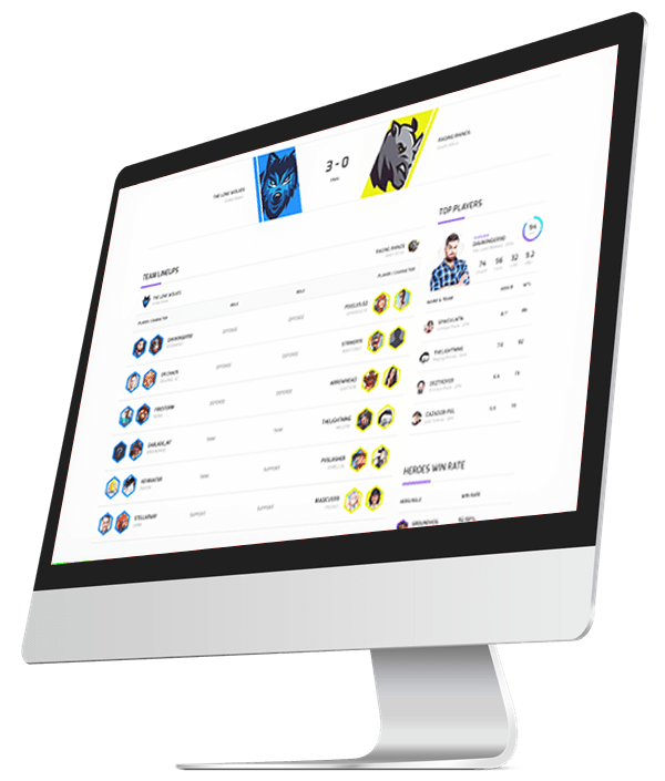 Esports Tournament Software Development. Esports Platform