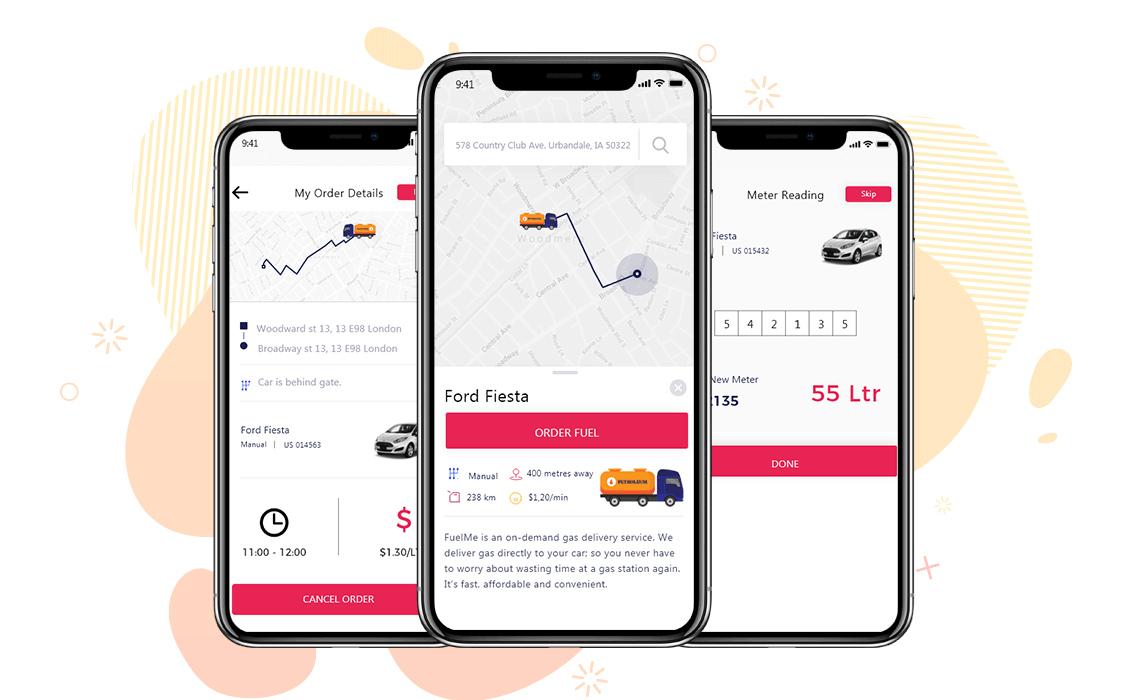 Fuel Delivery App Development - INORU