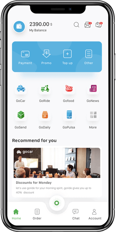 Gojek Clone,Gojek Clone Script,On Demand Multi Service App