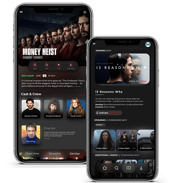 Netflix Clone,Video Streaming App Clone, Netflix Clone Script